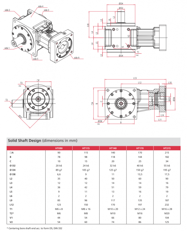 HT hypoid gearboxes | EGT Eppinger Gear Technology