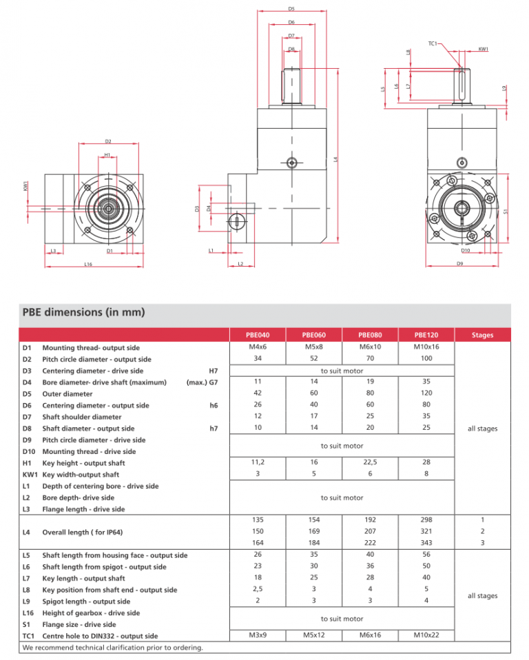 PBE Bevel planetary gearboxes | EGT Eppinger Gear Technology